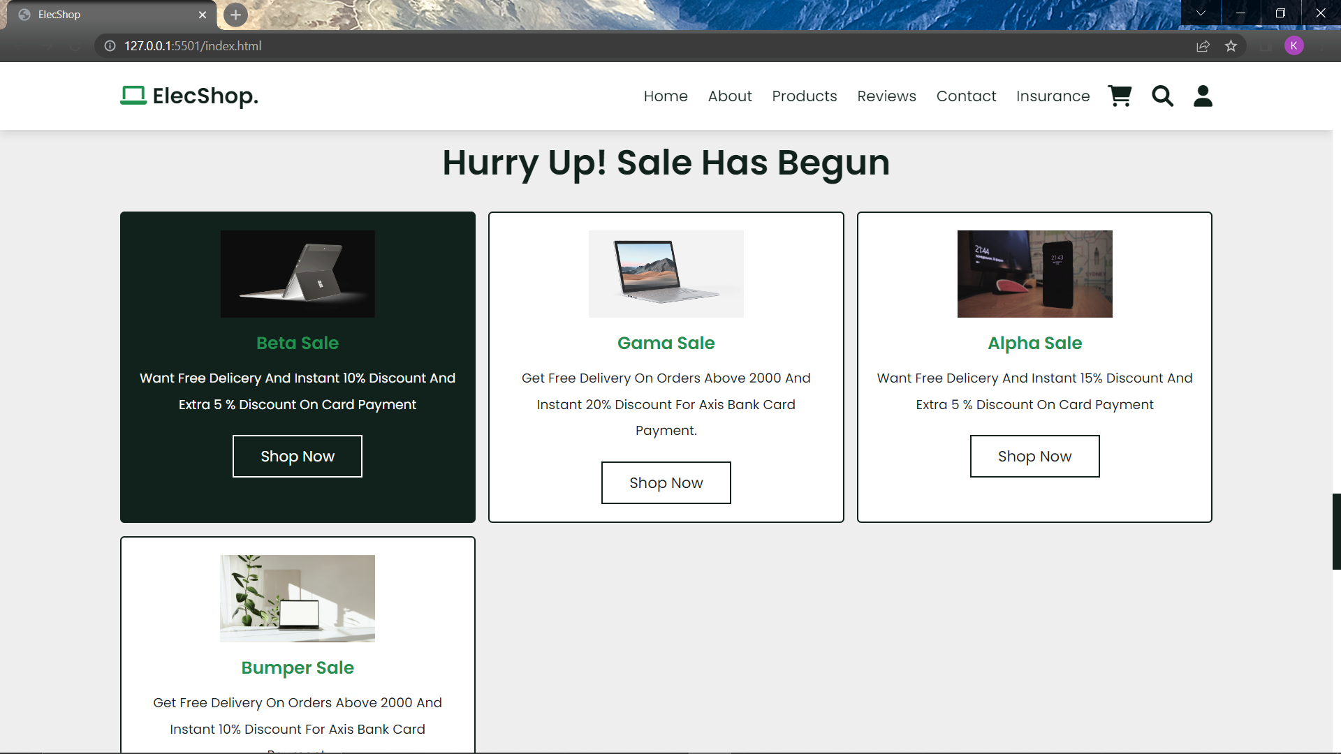 GitHub - HP7Forever/electronic-shop-website: we have created a ...