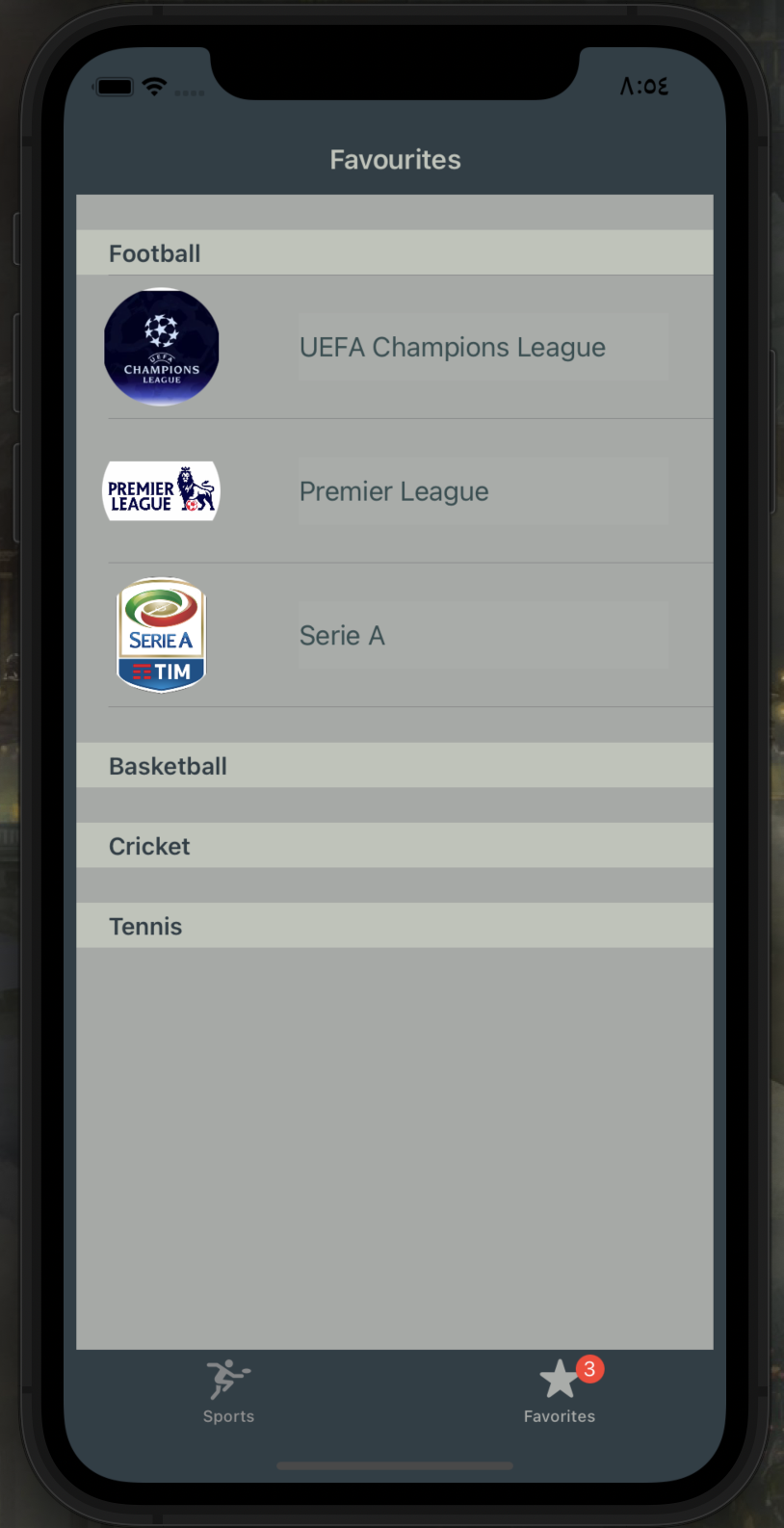 GitHub - ITI-Swift-Project/SportsApp