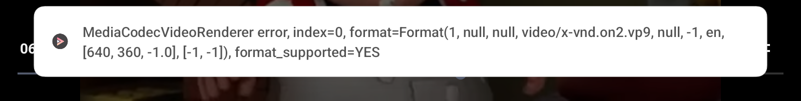 Media Codec Video Renderer Error · Issue #1625 · libre-tube/LibreTube · GitHub