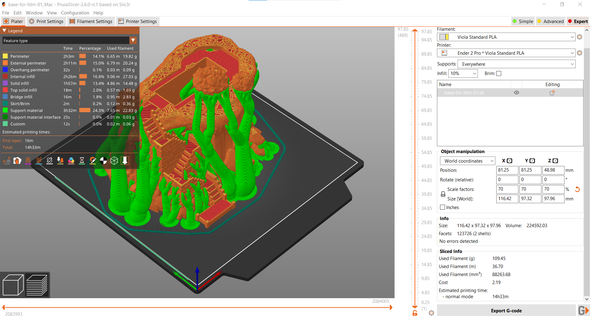 2.6.0-rc1: Different print times between slicing from Mac and Windows · Issue #10785 · prusa3d ...