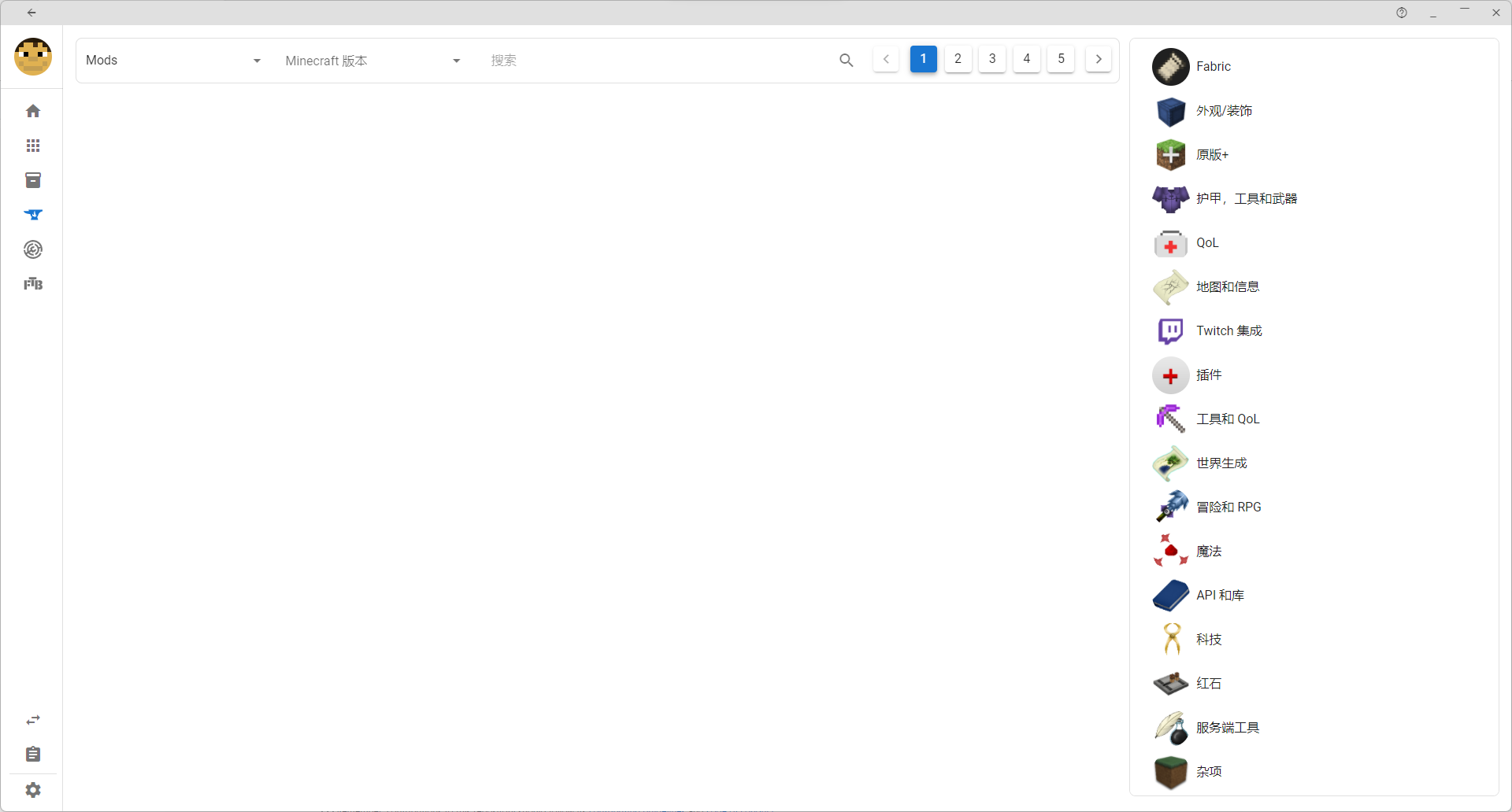 Curseforge页面内搜索、翻页失效 · Issue #291 · Voxelum/x-minecraft-launcher · GitHub