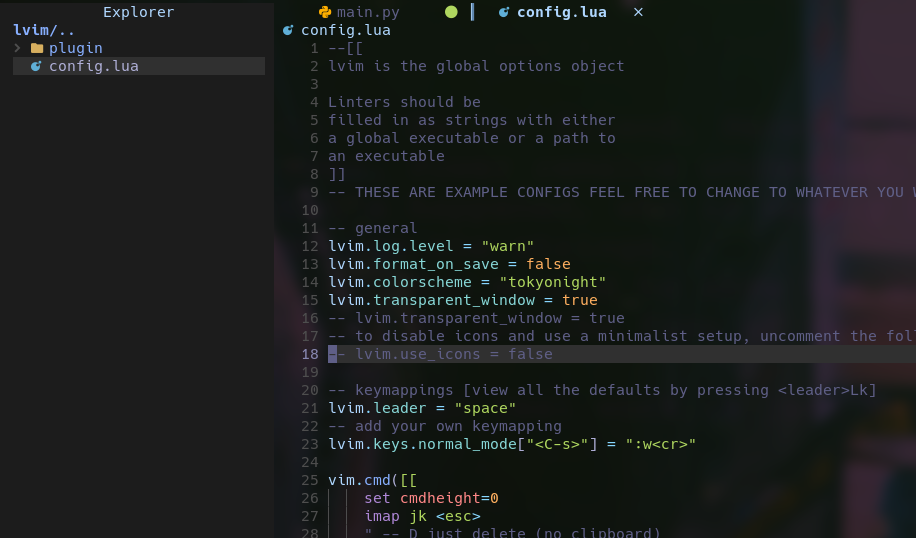 lvimtree loses transparency when focus changes · Issue #3182 · LunarVim/LunarVim · GitHub