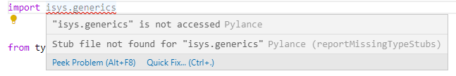 Pylance, MSL, JEDI, ... how to: transition of settings and VSCode ...