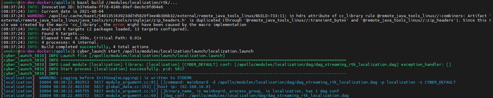 Error launch rtk_localization · Issue #14007 · ApolloAuto/apollo · GitHub