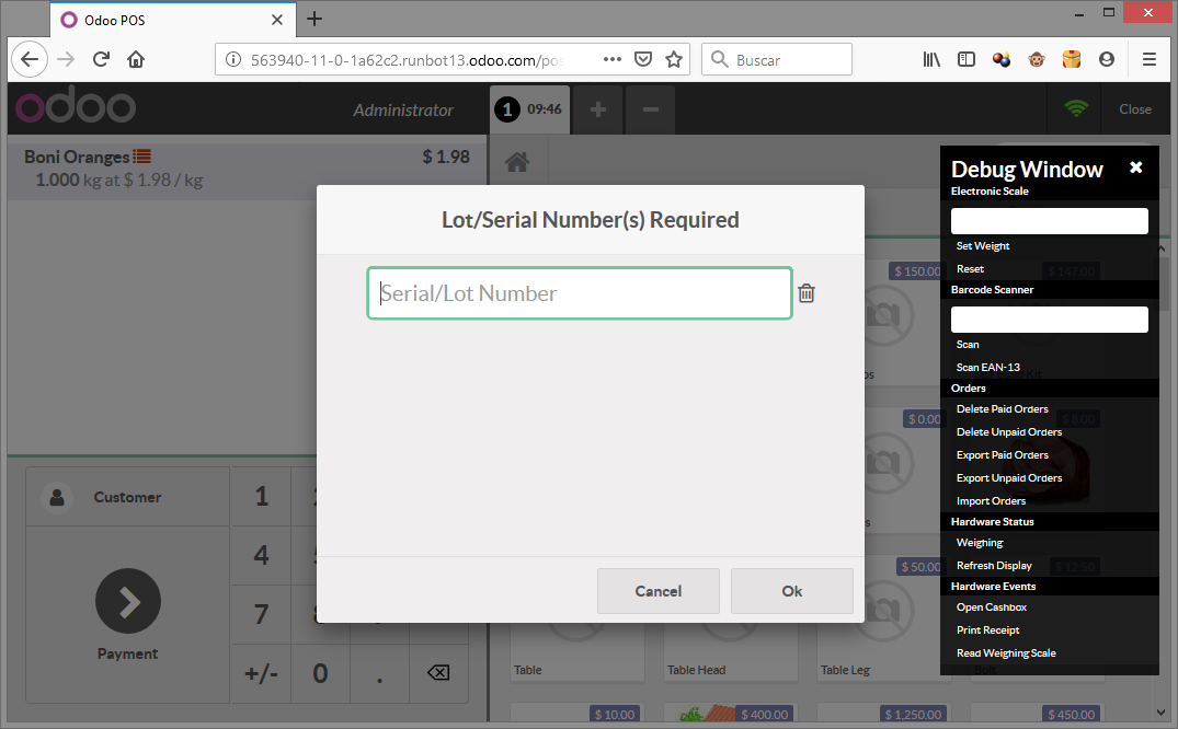 Lot management in PoS · Issue #374 · OCA/pos · GitHub