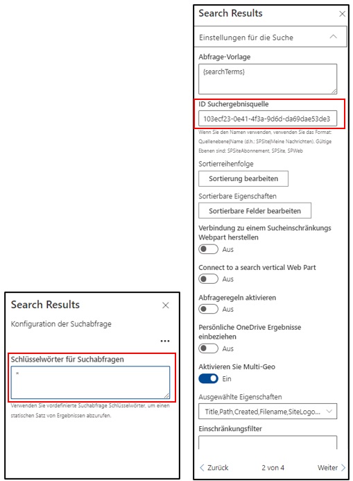 PnP Search v3: Wrong query modification with self created Source Id's ...