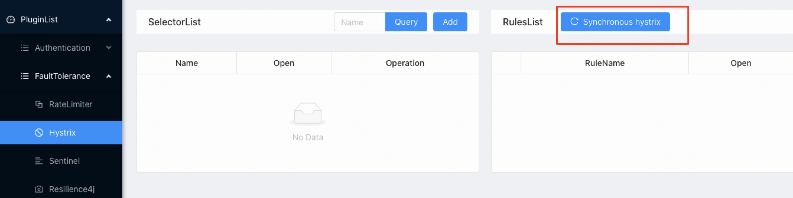 hystrix plugin rule configuration, must restart the gateway to take effect · Issue #2931 ...