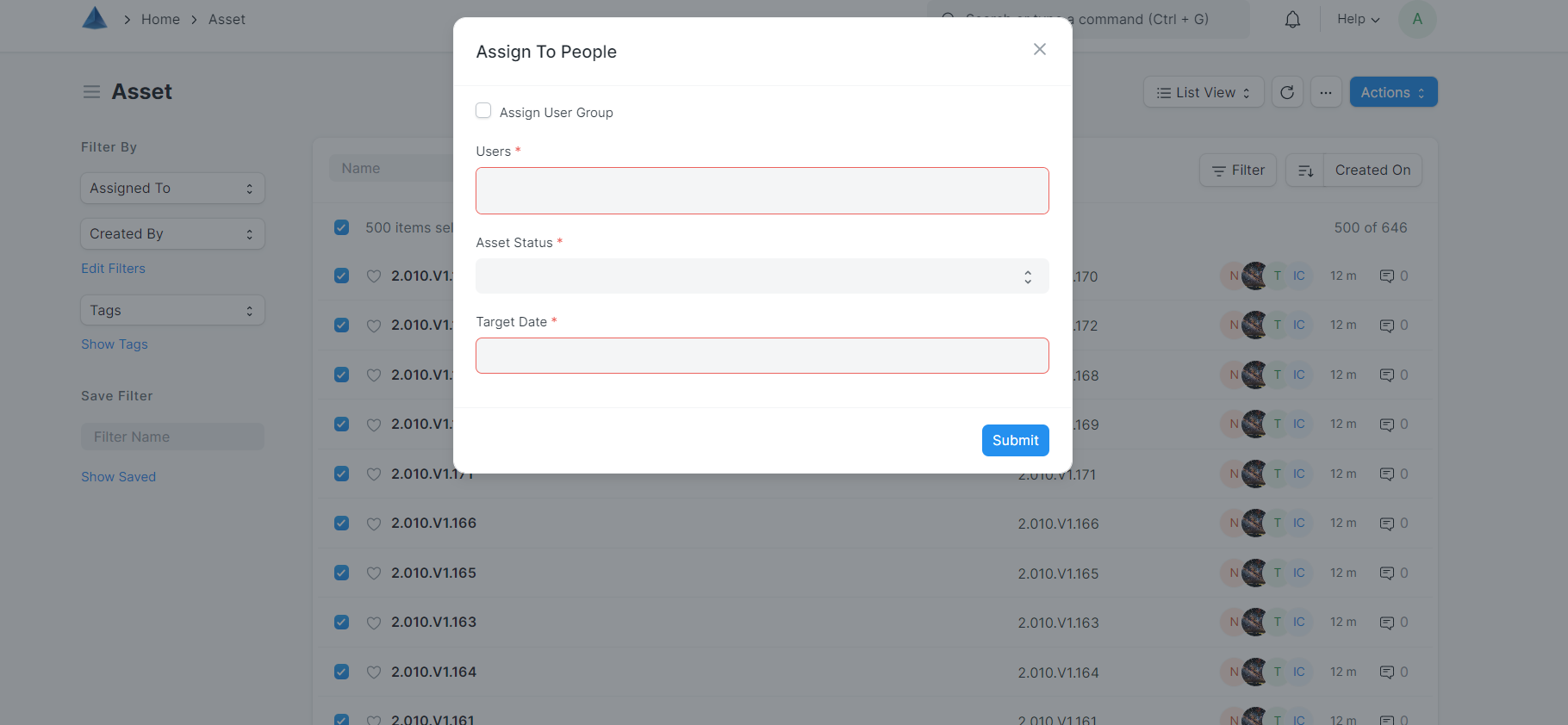 page become unresponsive when bulk assets assign to user · Issue #18053 · frappe/frappe · GitHub