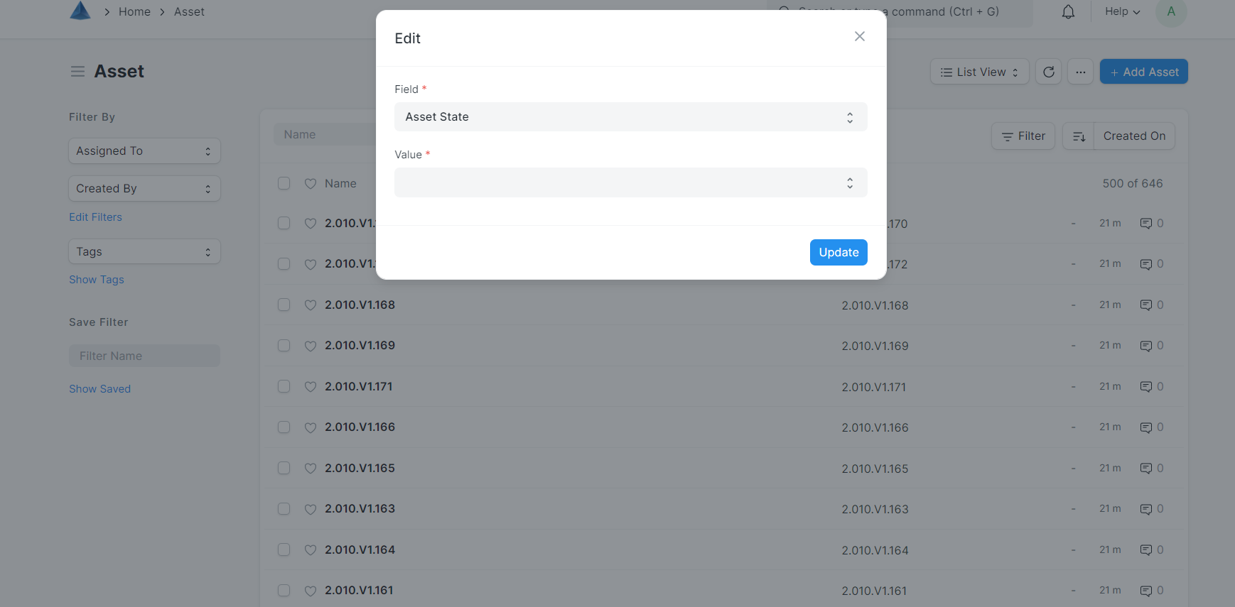 page become unresponsive when bulk assets assign to user · Issue #18053 · frappe/frappe · GitHub