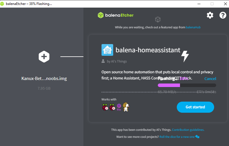 Progress bar obstructed during flash process · Issue #3981 · balena-io/etcher · GitHub
