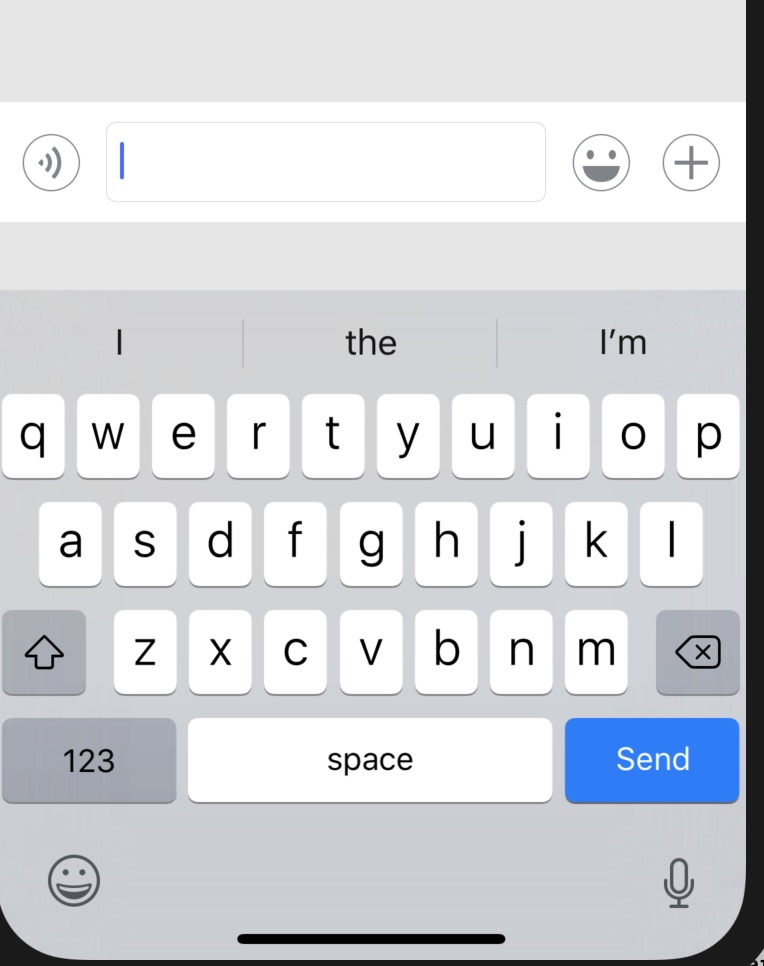 Input box and keyboard spacing problem · Issue #1475 · hackiftekhar/IQKeyboardManager · GitHub