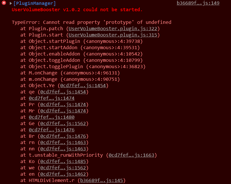 [BUG] better volume not working · Issue #301 · QWERTxD/BetterDiscordPlugins · GitHub