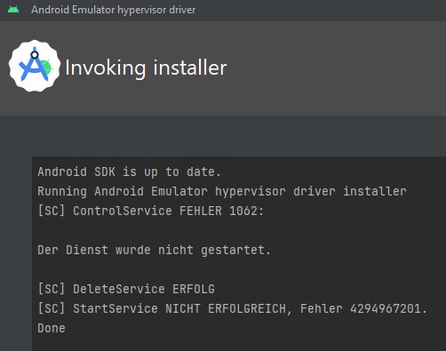 Android Emulator hypervisor driver is not installed · Issue #16 · sim0n00ps/OF-DRM · GitHub