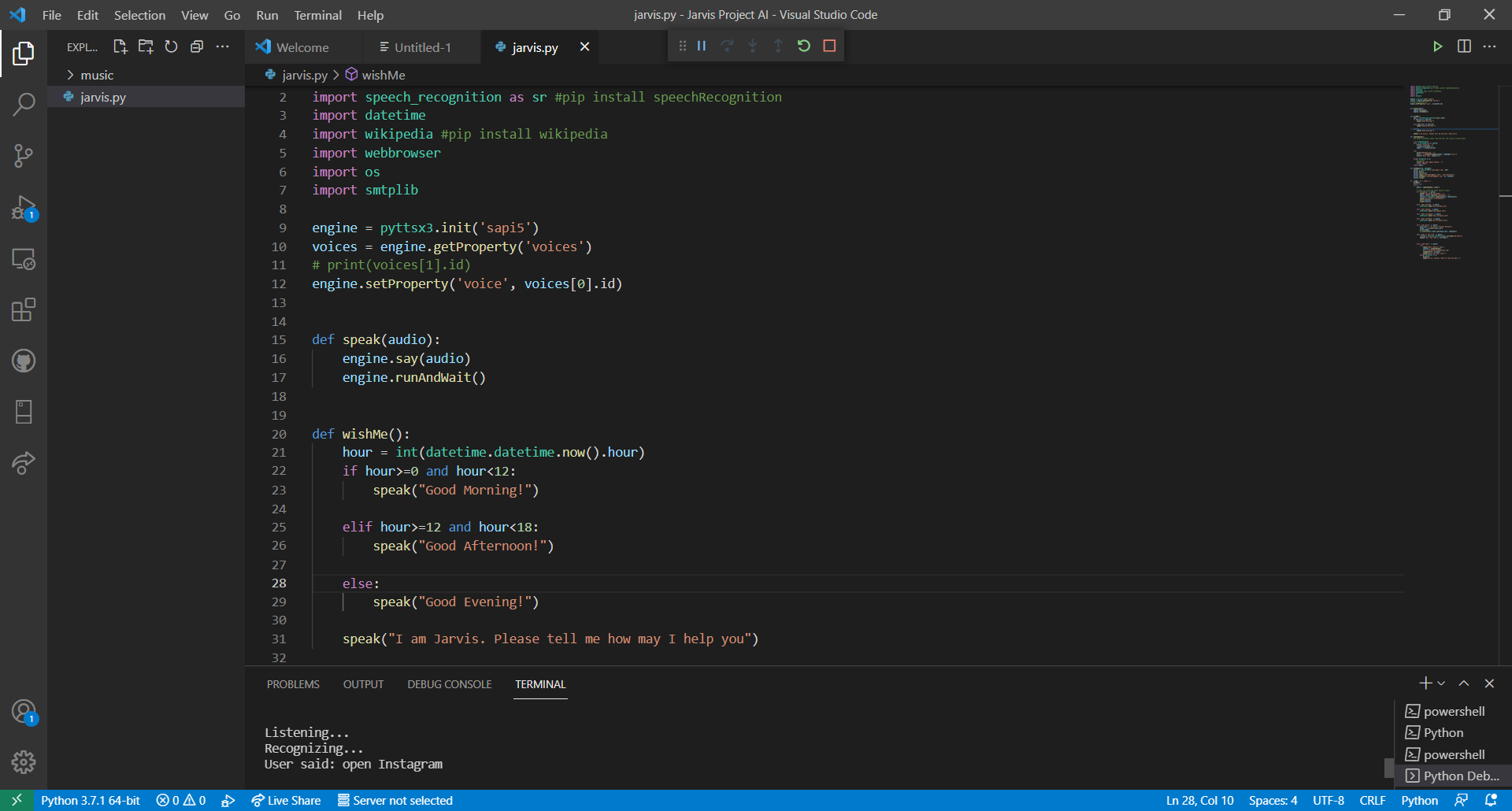 GitHub - SukhmanjeetKaur/Iron-Man-Jarvis-AI-Desktop-Voice-Assistant