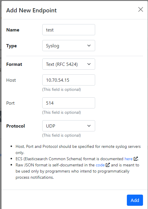 Unable to Add Recipient · Issue #5674 · ntop/ntopng · GitHub