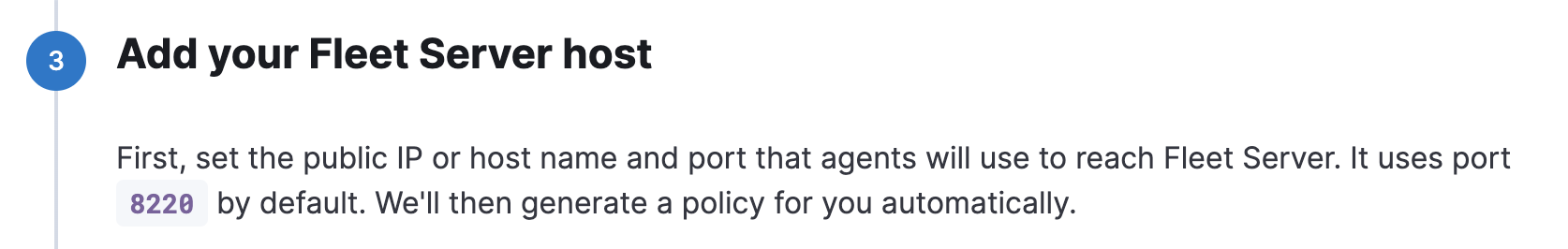 [Fleet] Fleet Server setup UX improvement/fix - Customization of Host & Port · Issue #152822 ...