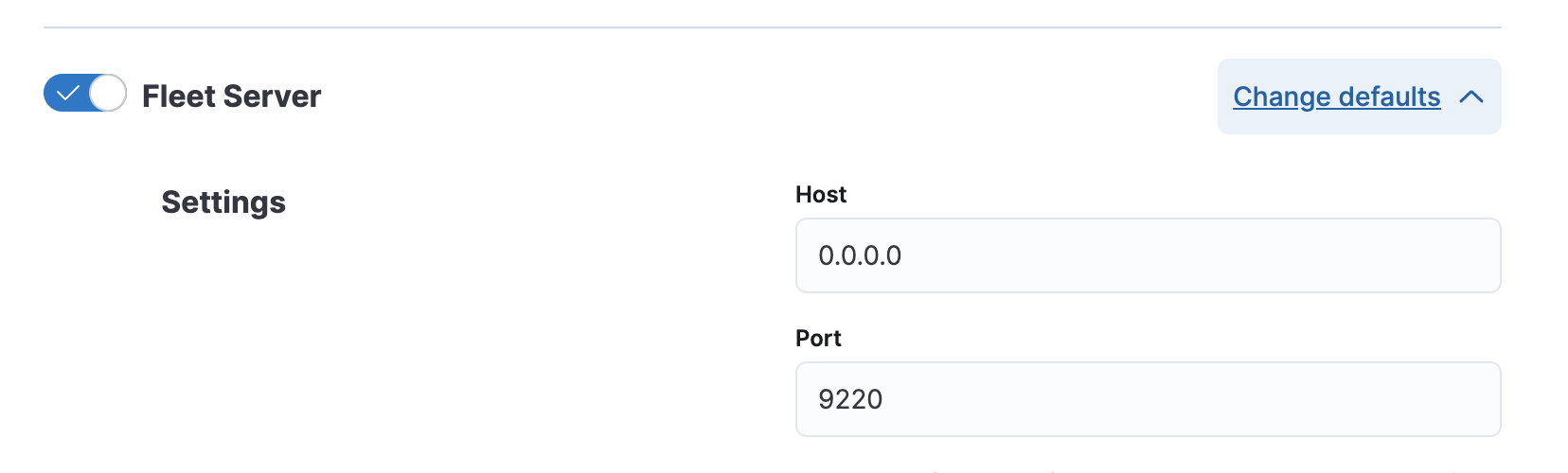 [Fleet] Fleet Server setup UX improvement/fix - Customization of Host & Port · Issue #152822 ...
