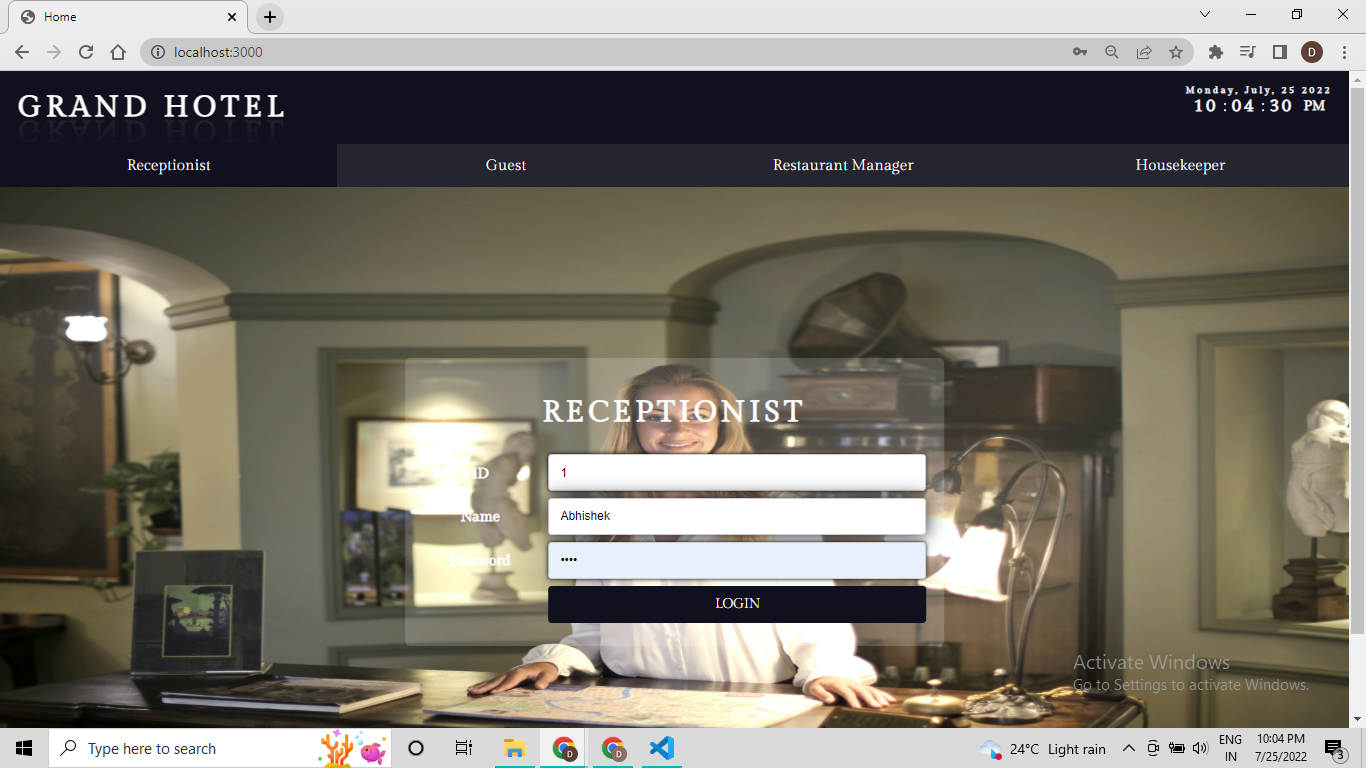 GitHub - deveshjindal77/Grand-Hotel