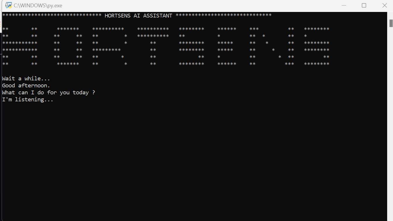 GitHub - HortSens-Technologies/AI-Vocal-Assistant: Hello, je suis Clara ...