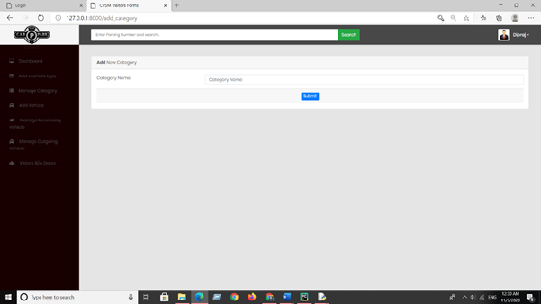 GitHub - sksujeet506/Project_Vehicle-Parking-Management: I developed ...