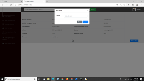 GitHub - sksujeet506/Project_Vehicle-Parking-Management: I developed ...