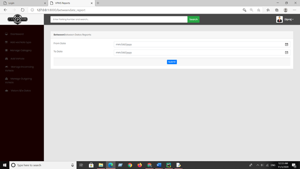 GitHub - sksujeet506/Project_Vehicle-Parking-Management: I developed ...