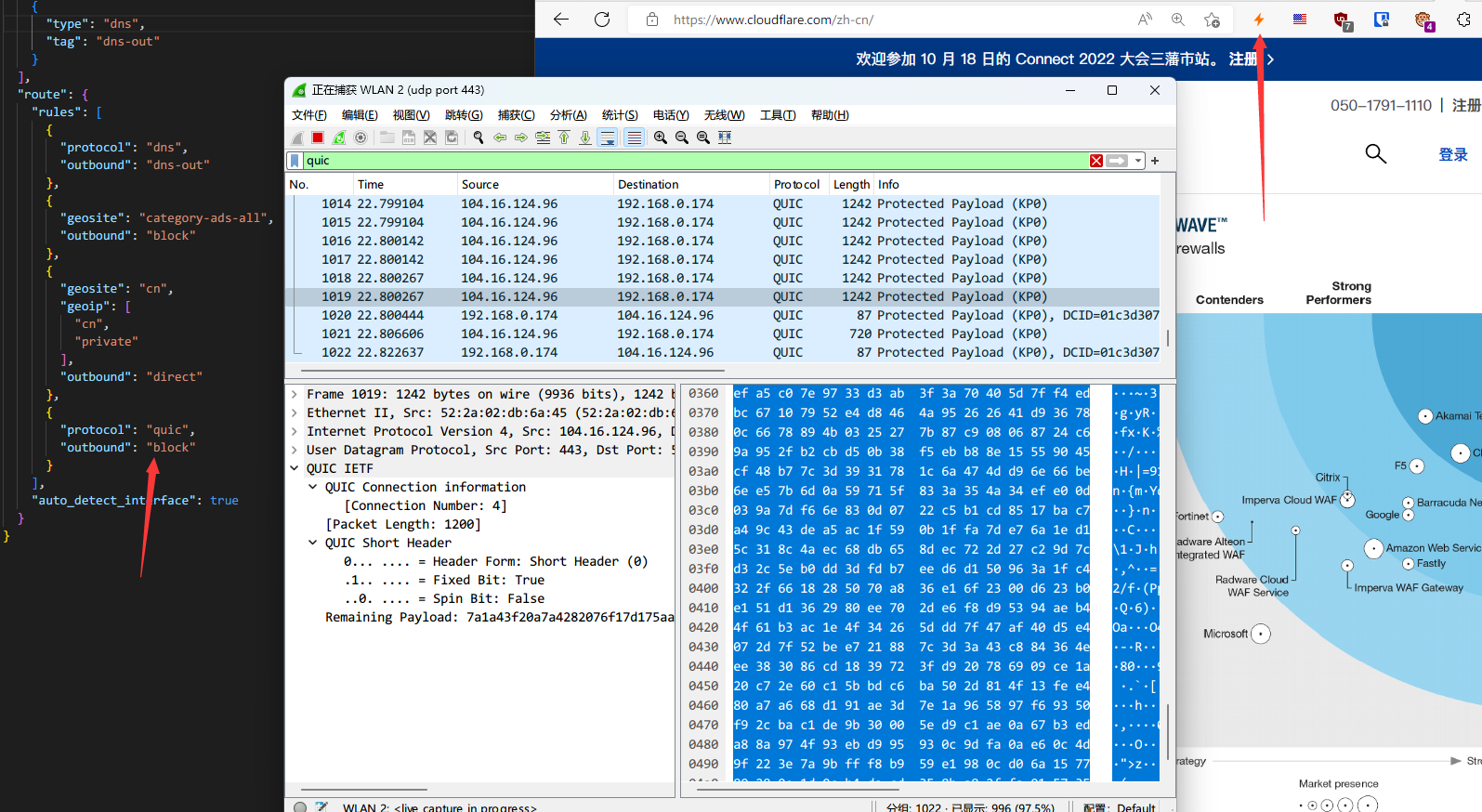 Protocol Sniff Not Work With Quic · Issue 146 · Sagernetsing Box