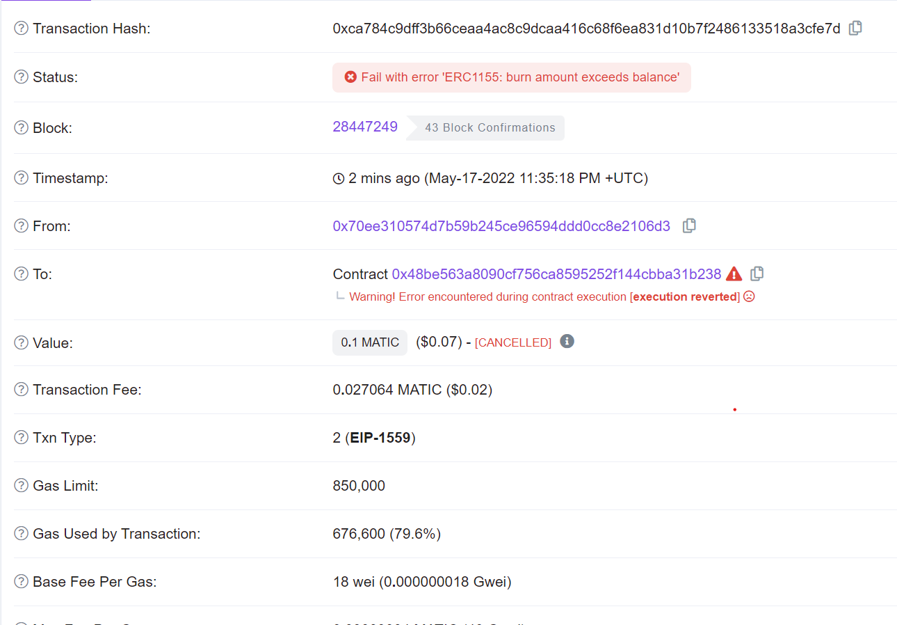 [BUG] Sync: Fail with error 'ERC1155: burn amount exceeds balance' · Issue #920 · sunflower-land ...