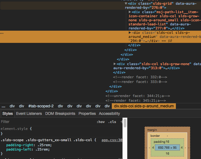 New Spring .slds-gutter class targets all child .slds-col elements · Issue #535 · salesforce-ux ...