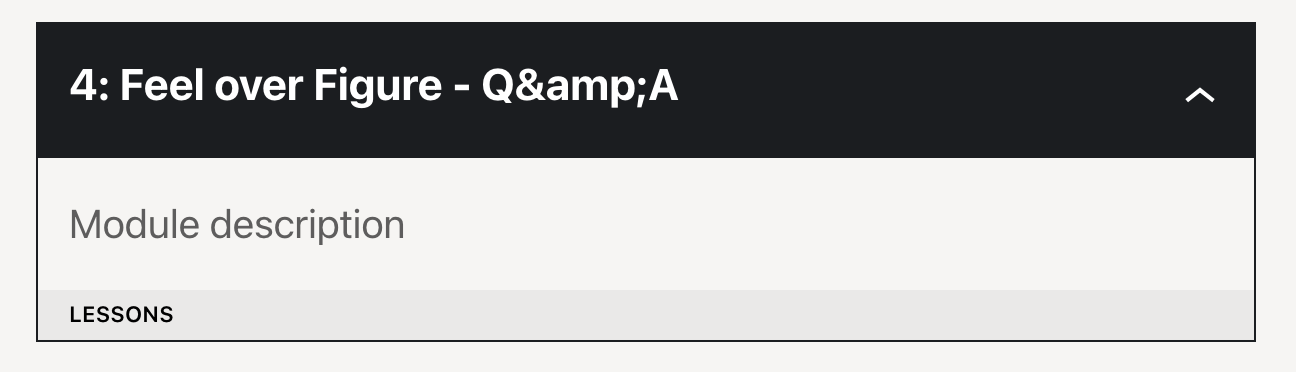 Module titles in the Course editor - ampersands · Issue #4696 · Automattic/sensei · GitHub