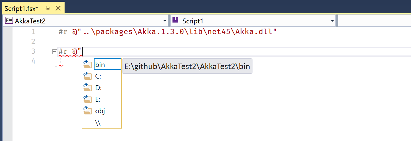 No ".." folder in #r path completion · Issue #3437 · dotnet/fsharp · GitHub