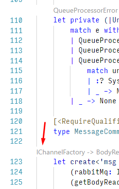 Code Lens is misplaced horizontally · Issue #547 · ionide/ionide-vscode-fsharp · GitHub