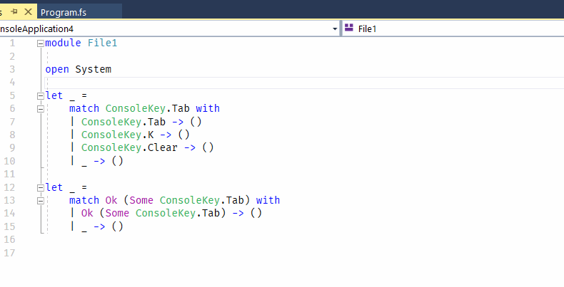No symbols uses for enum fields in patterns · Issue #3610 · dotnet ...