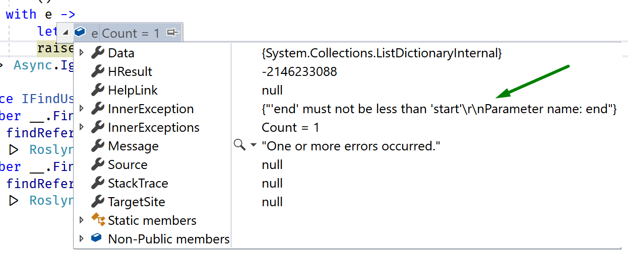 Find all references hangs forever on any part of active pattern · Issue #3756 · dotnet/fsharp ...