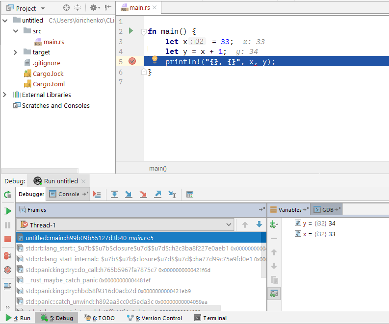 Debugging Not Possible More Than One Binary Produced · Issue 2462 · Intellij Rustintellij 