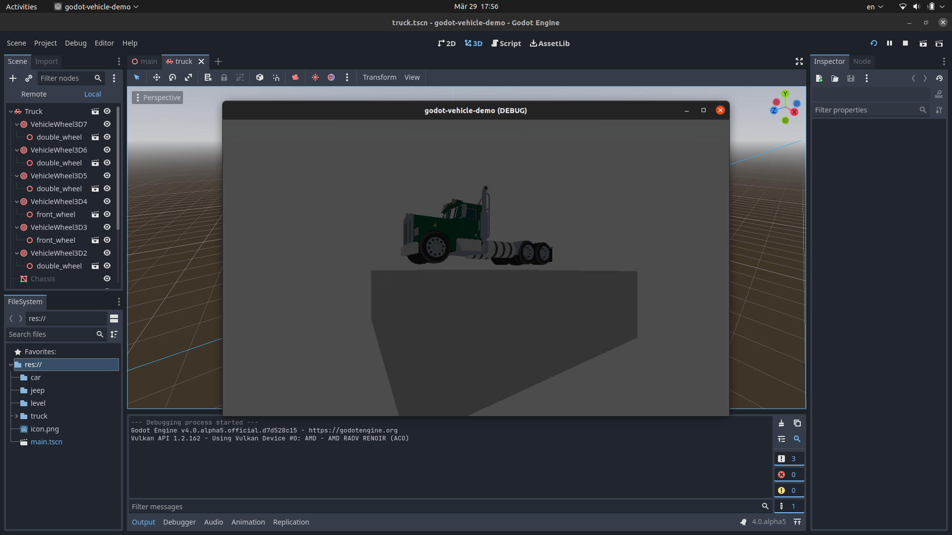 Erratic Vehicle Physics · Issue #59676 · godotengine/godot · GitHub