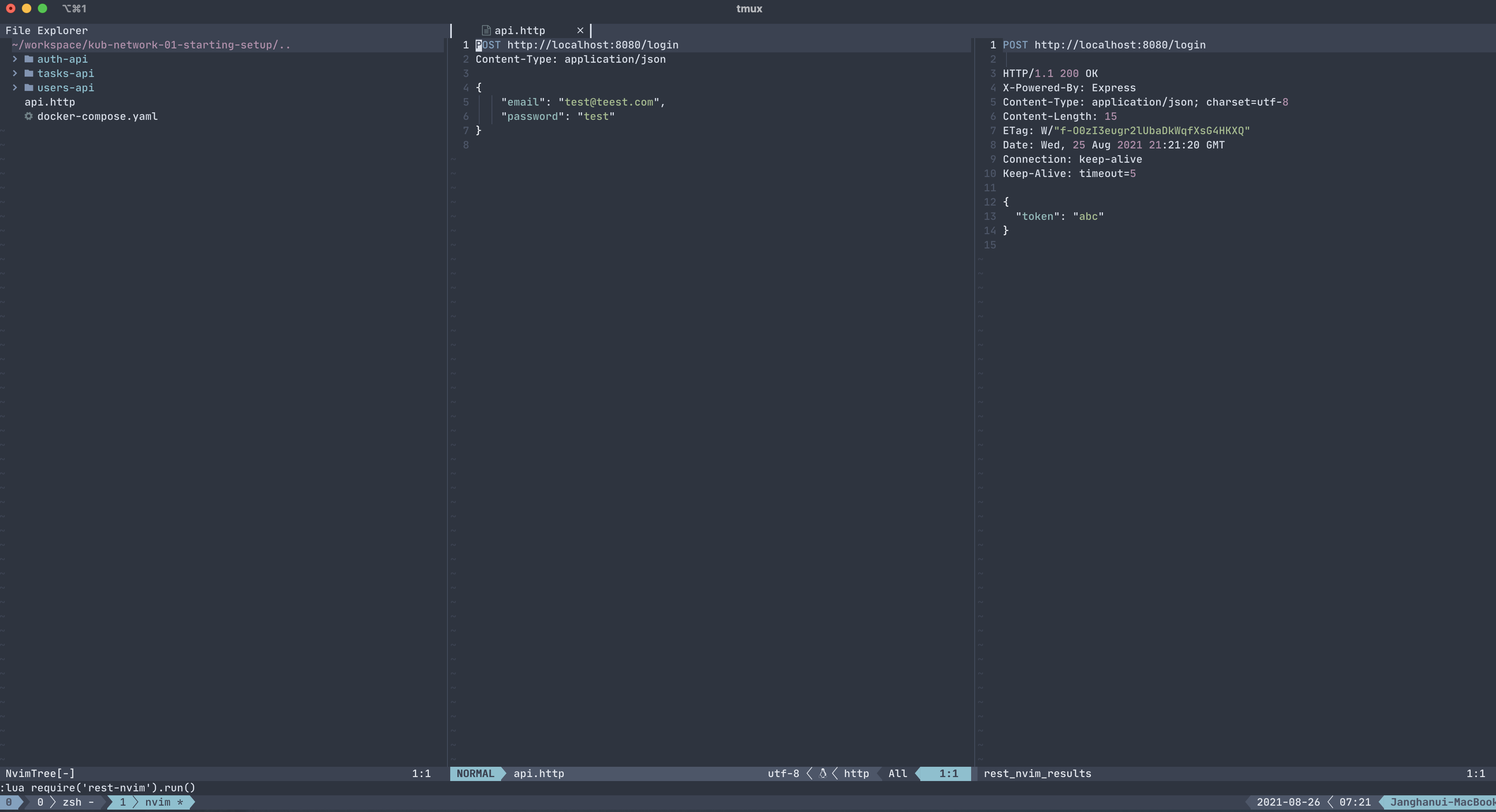 When I use send POST request with body, It doesn't seem like It is sending body properly to a ...