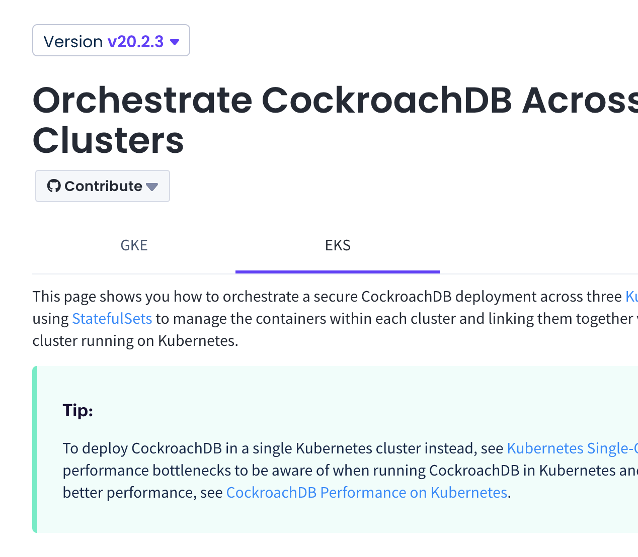 toggle styling is unclear · Issue #9391 · cockroachdb/docs · GitHub