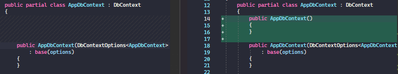 Remove Default Dbcontext Constructor Option Not Being Followed · Issue 1658 · Erikej