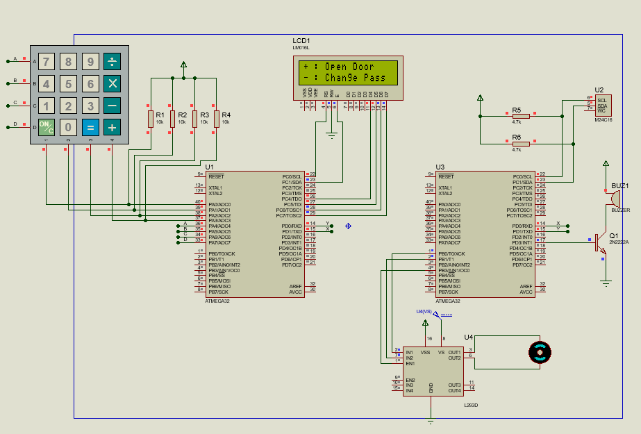 GitHub - mohamed-hossam1000/Door-Locker-Security-System: a system to unlock a door using a password.