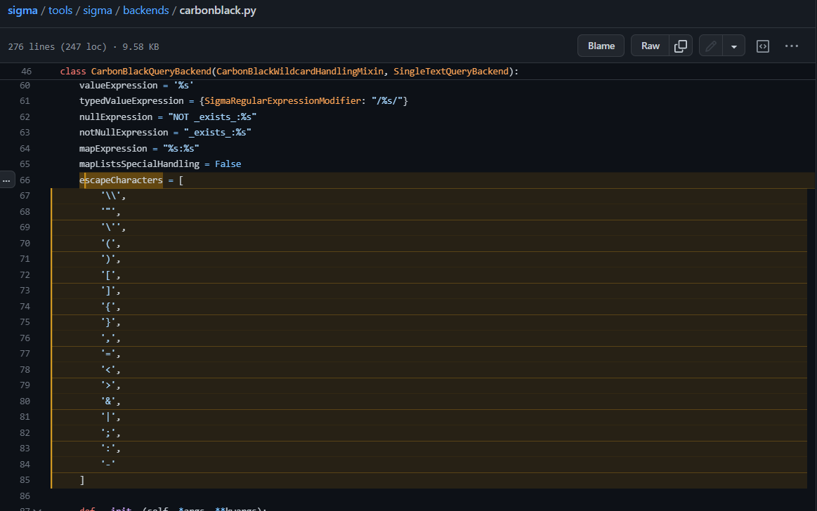 Carbon Black Cloud Entreprise EDR - Backend and Config adjustements ...