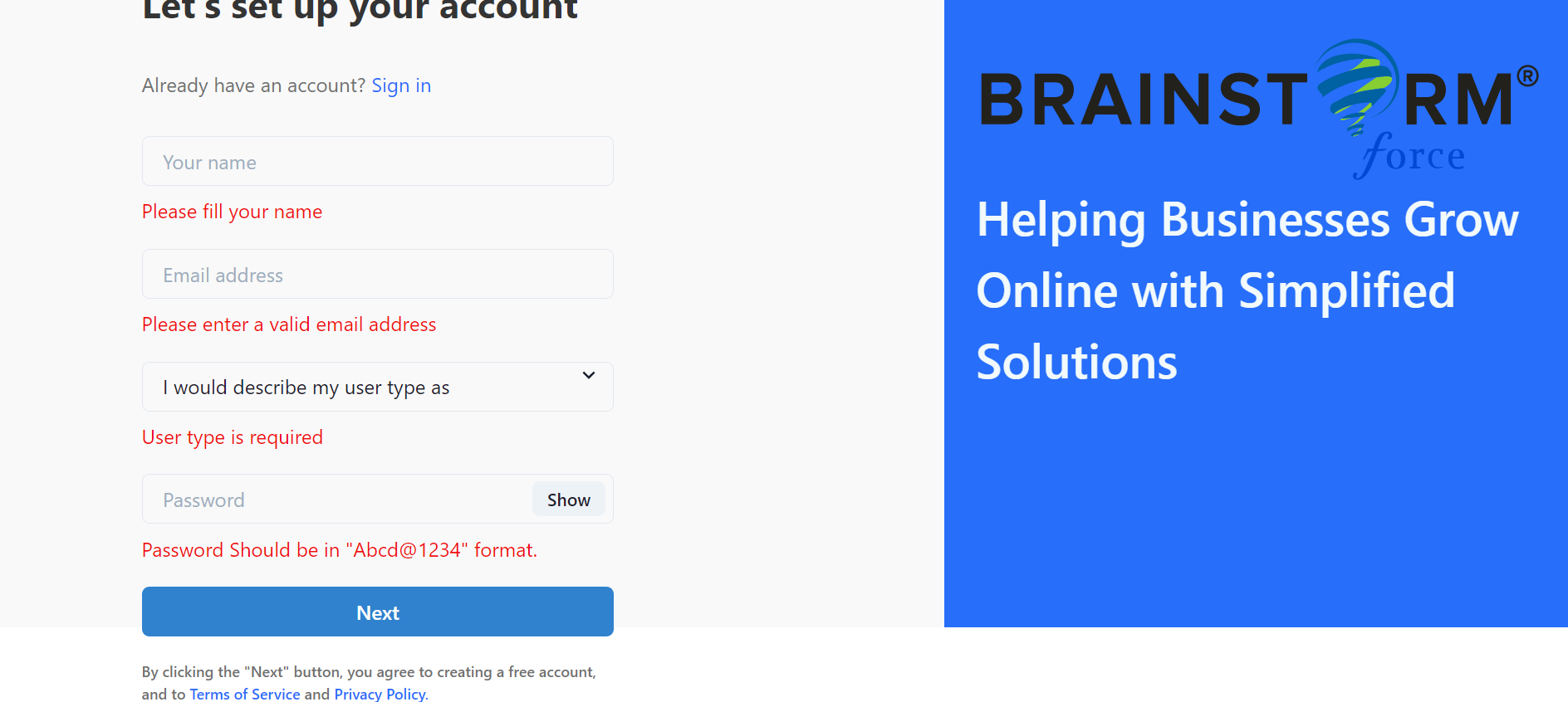 GitHub - salavisushant/brainstormforce-Assignments: Brainstorm force assignments