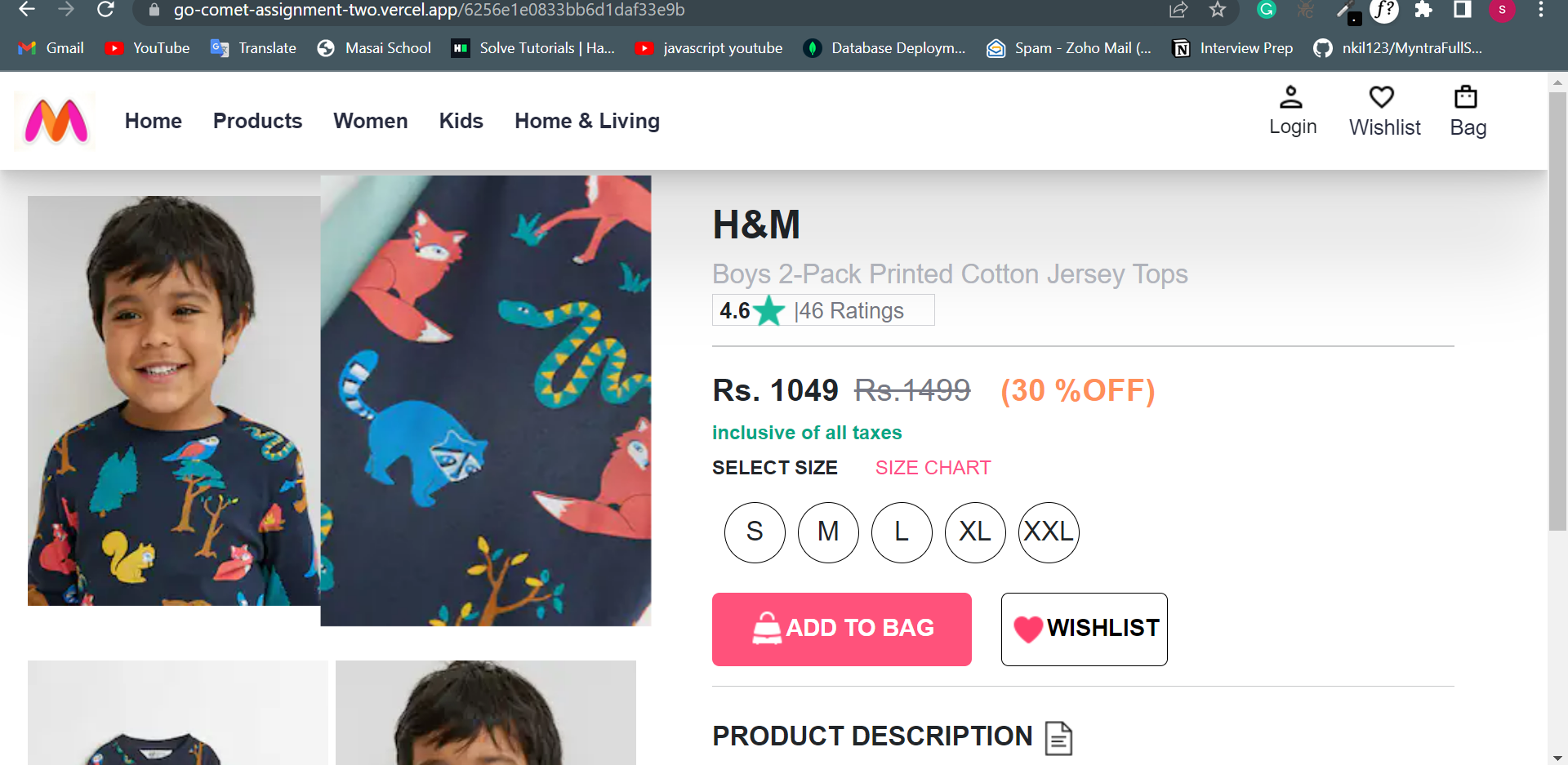GitHub - salavisushant/Go-comet-Assignment: GoComet Assignnment