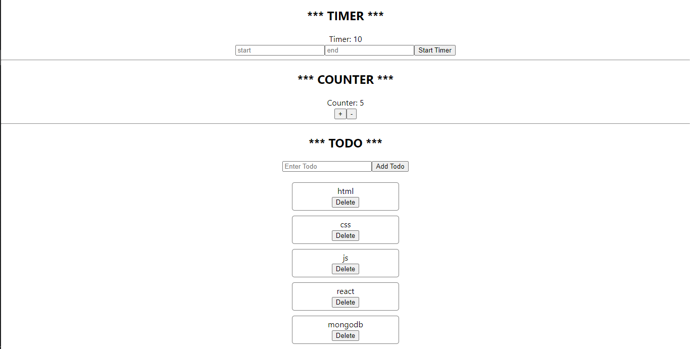 GitHub - fitrahul/Timer-Counter-Todo: This is a simple Timer,Counter ...