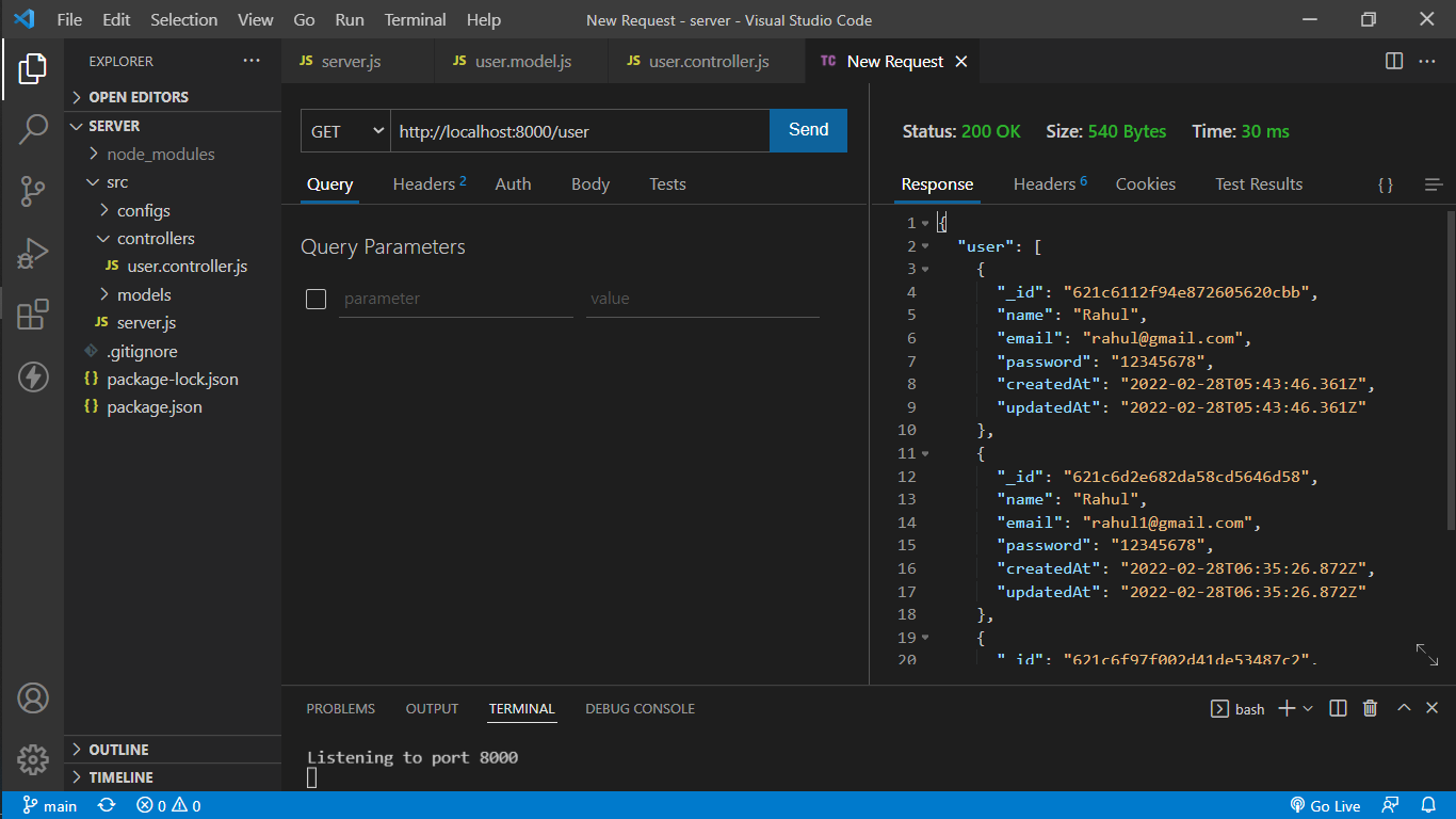 GitHub - fitrahul/Tribe-mail: This is simple server where user can ...