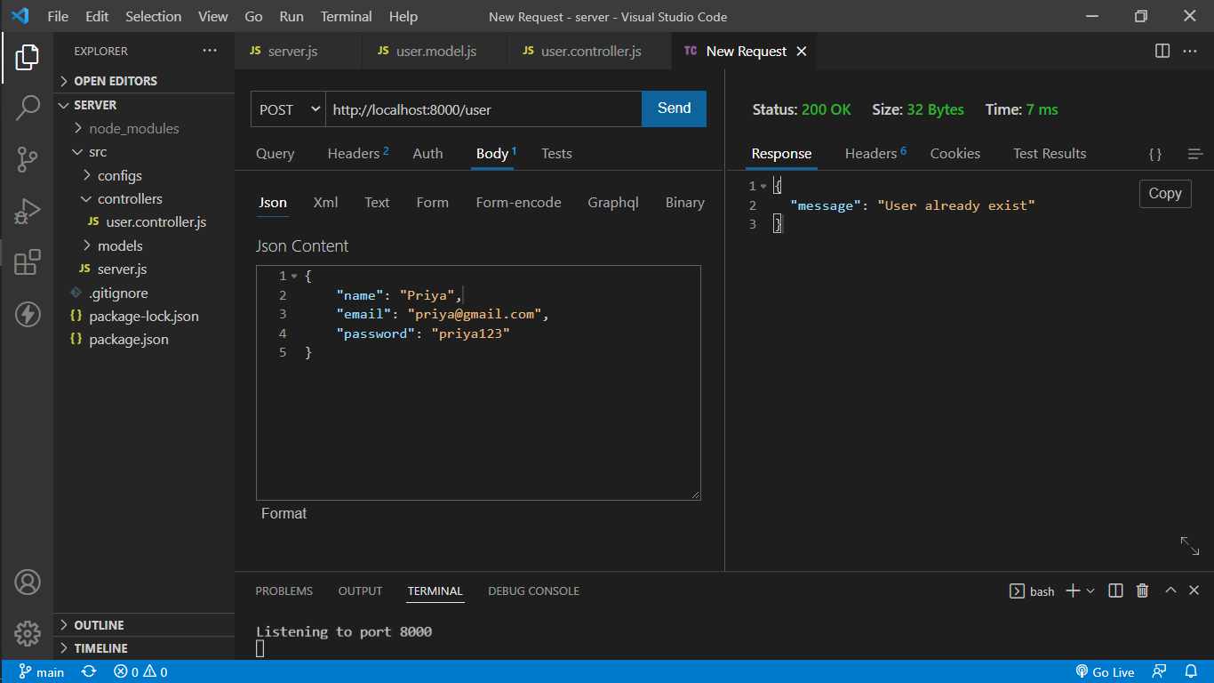 GitHub - fitrahul/Tribe-mail: This is simple server where user can signup using triggering mail.