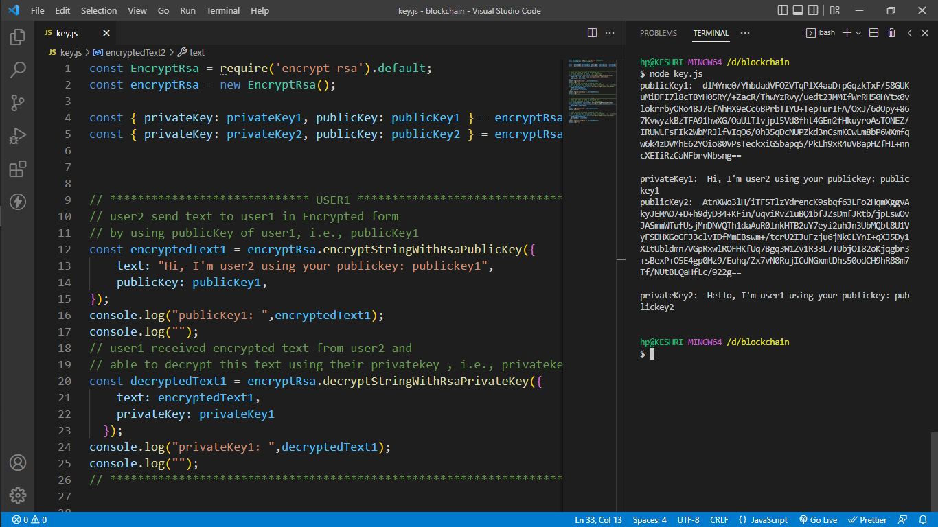 GitHub - fitrahul/Block-Chain: Concept of public key and private key.