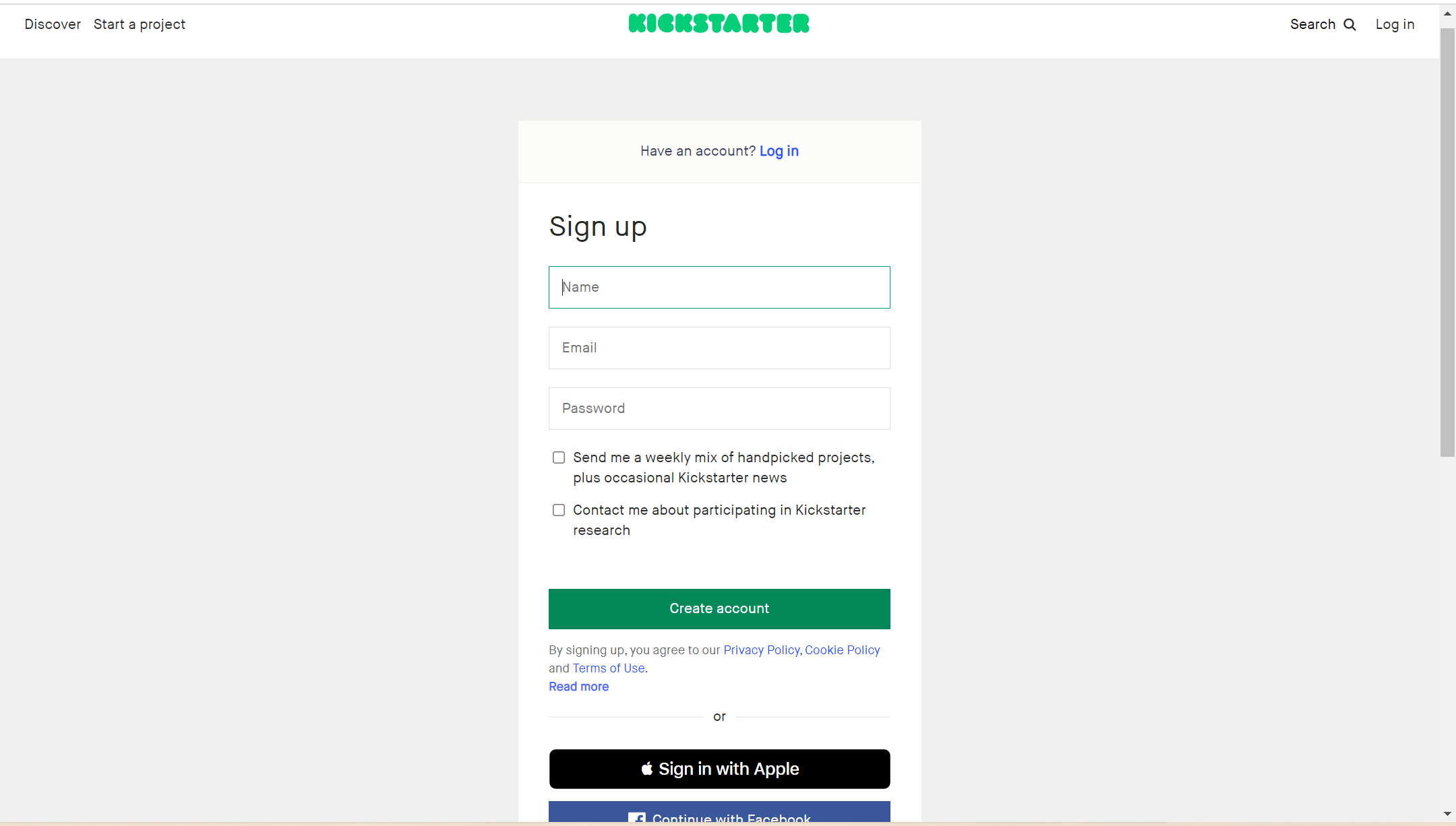 GitHub - rv-vikram/Kickstarter_Clone: This repository has the clone UI of Kickstarter ...