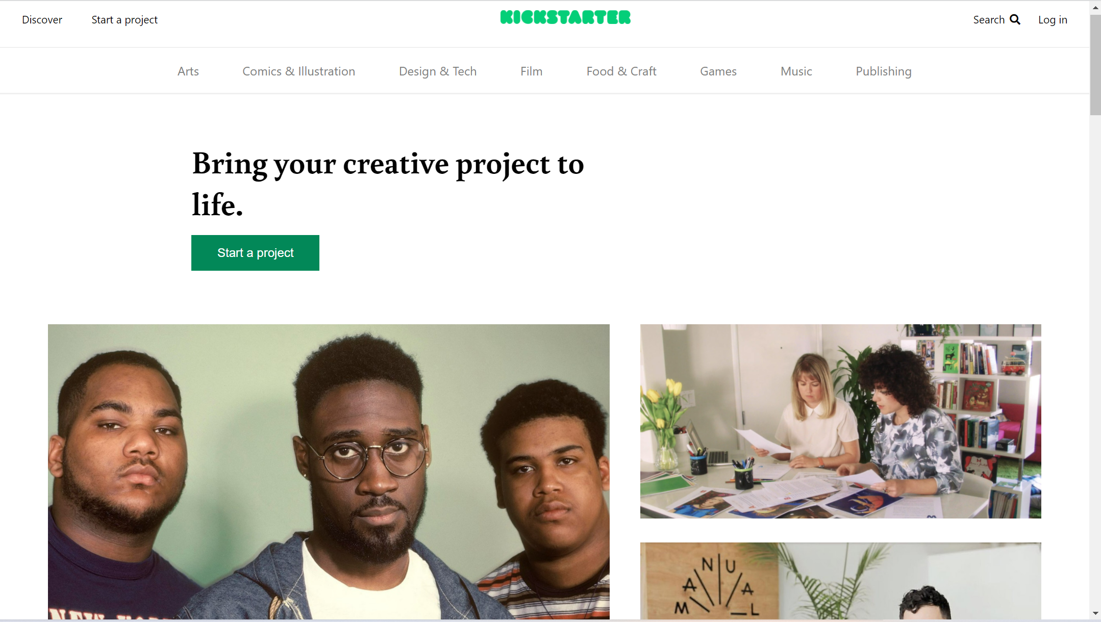 GitHub - rv-vikram/Kickstarter_Clone: This repository has the clone UI of Kickstarter ...