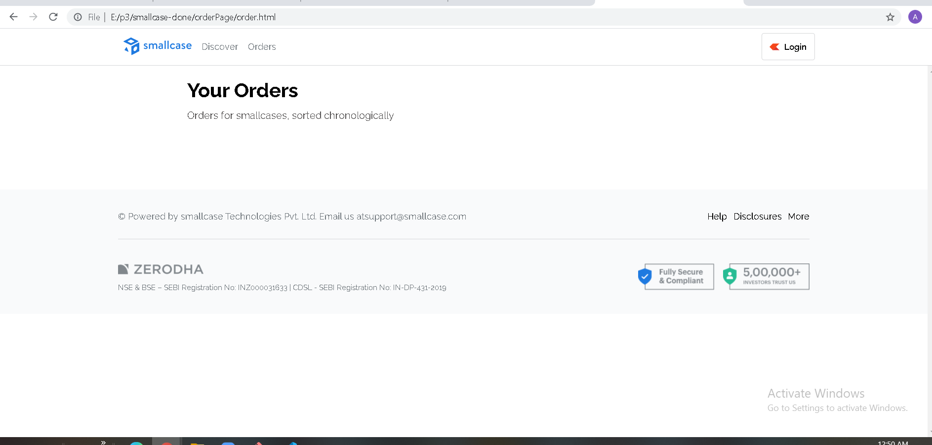 GitHub - anandKmrSharma/smallcase: Smallcase is the website where users can buy stocks and ...